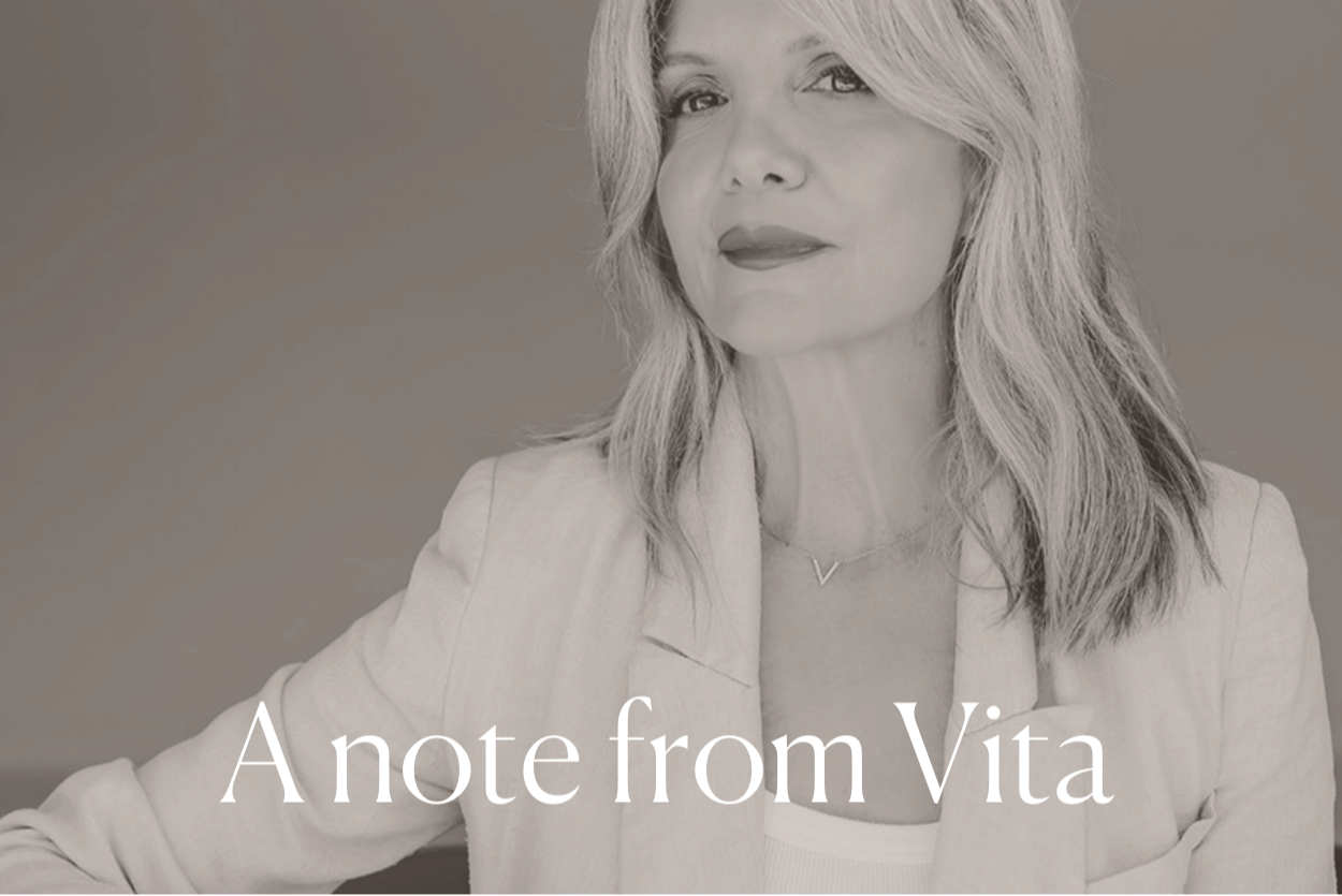 A Note from Vita – Dolce Vita Skin